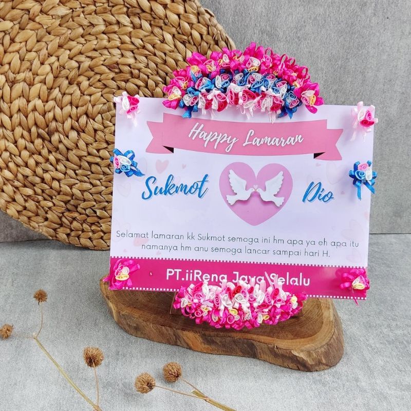 Jual PAPAN BUNGA MINI READY STOCK / GIFT WISUDA / KADO WISUDA / HADIAH ...