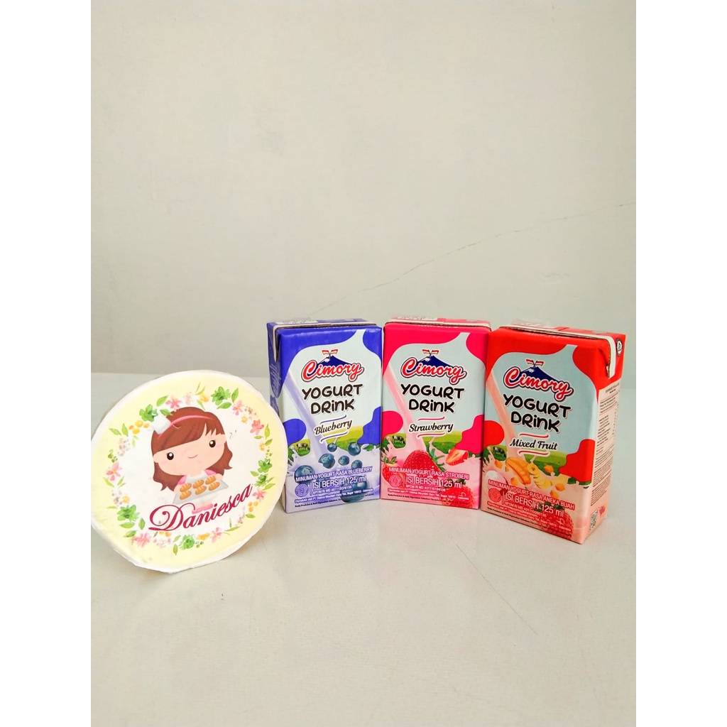 Jual .eceran susu Cimory yoghurt drink 125ml aneka rasa mix fruit ...