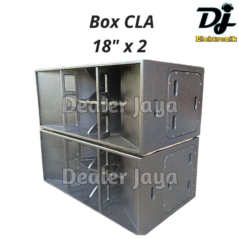 Jual Box Speaker Model CLA Subwoofer / Sub 18" x 2 - 18 inch | Shopee ...