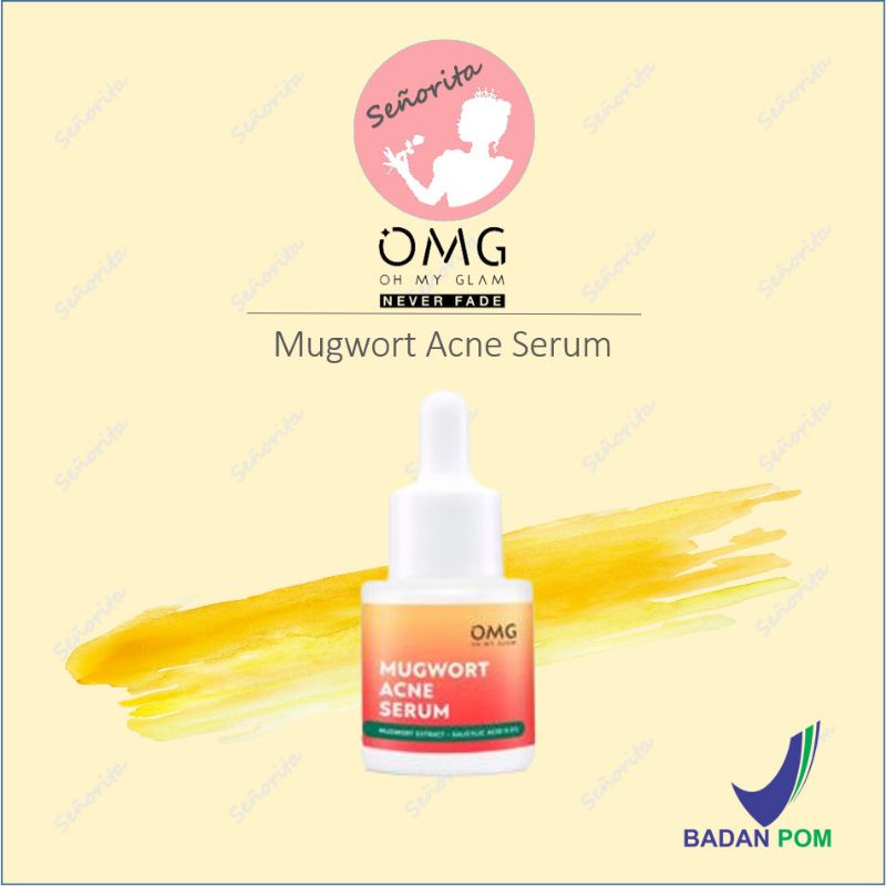 Jual OMG OH MY GLOW Mugwort Acne Serum 20 ml | Shopee Indonesia