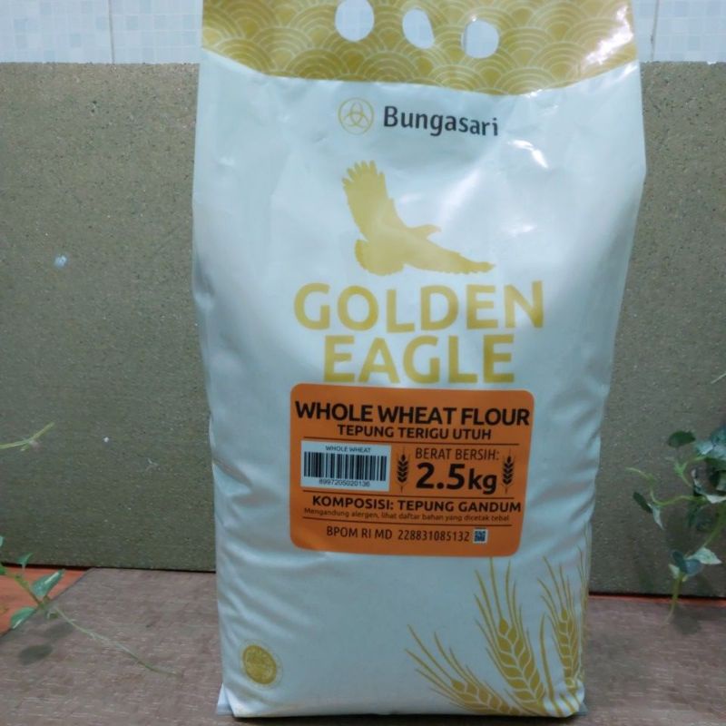 Jual Bungasari Golden eagle whole wheat 2,5kg | Shopee Indonesia