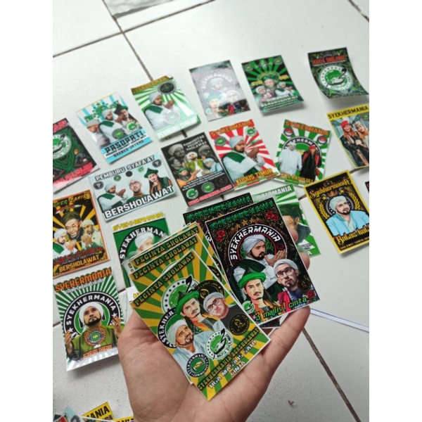 Jual STIKER MAJELISAN SYEKHERMANIA MAFIASHOLAWAT AZZAHIR PECINTA HABIB ...