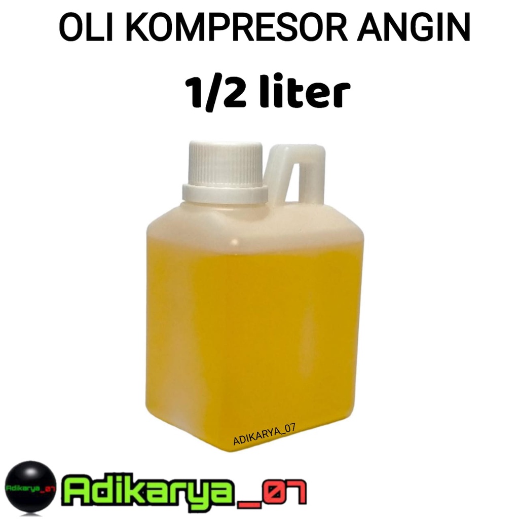 Jual Oli kompresor angin per 1/2 LITER | Shopee Indonesia