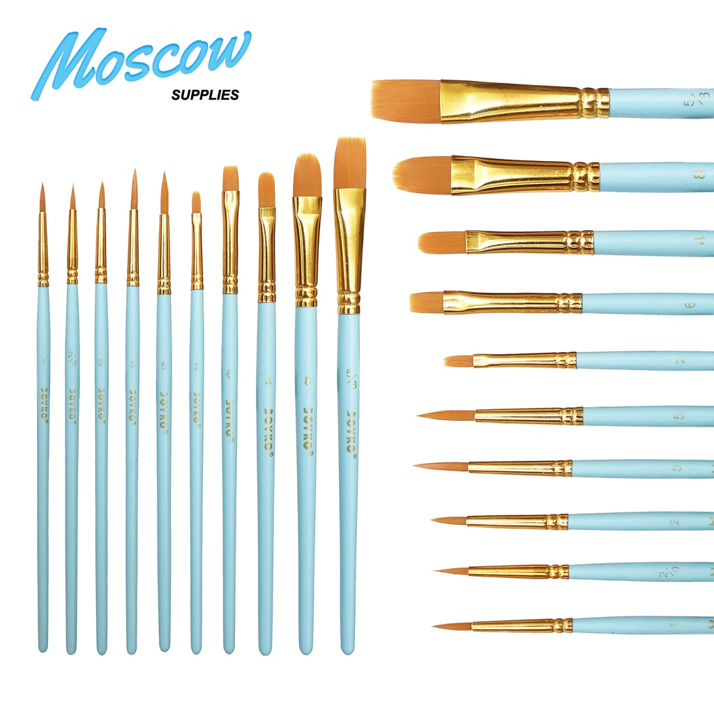 Jual kuas set isi 10 Joyko | Shopee Indonesia