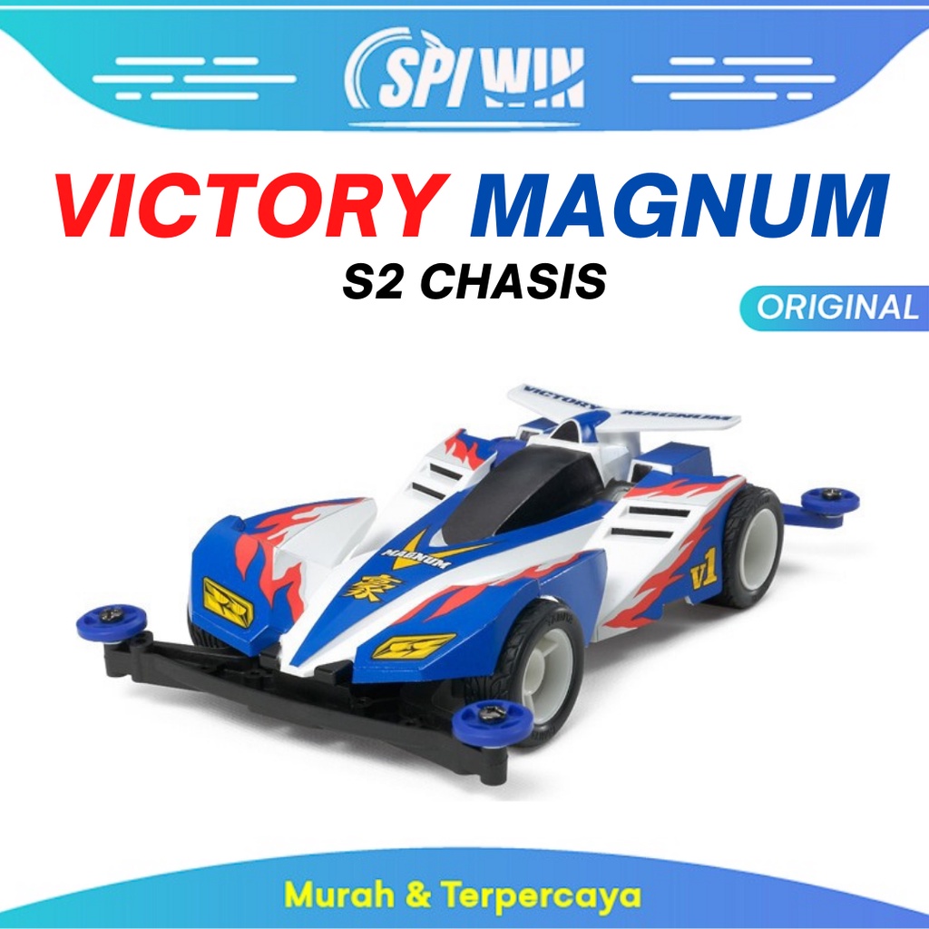 Jual Tamiya #19434 - Victory Magnum Premium (Carbon Super II Chassis ...