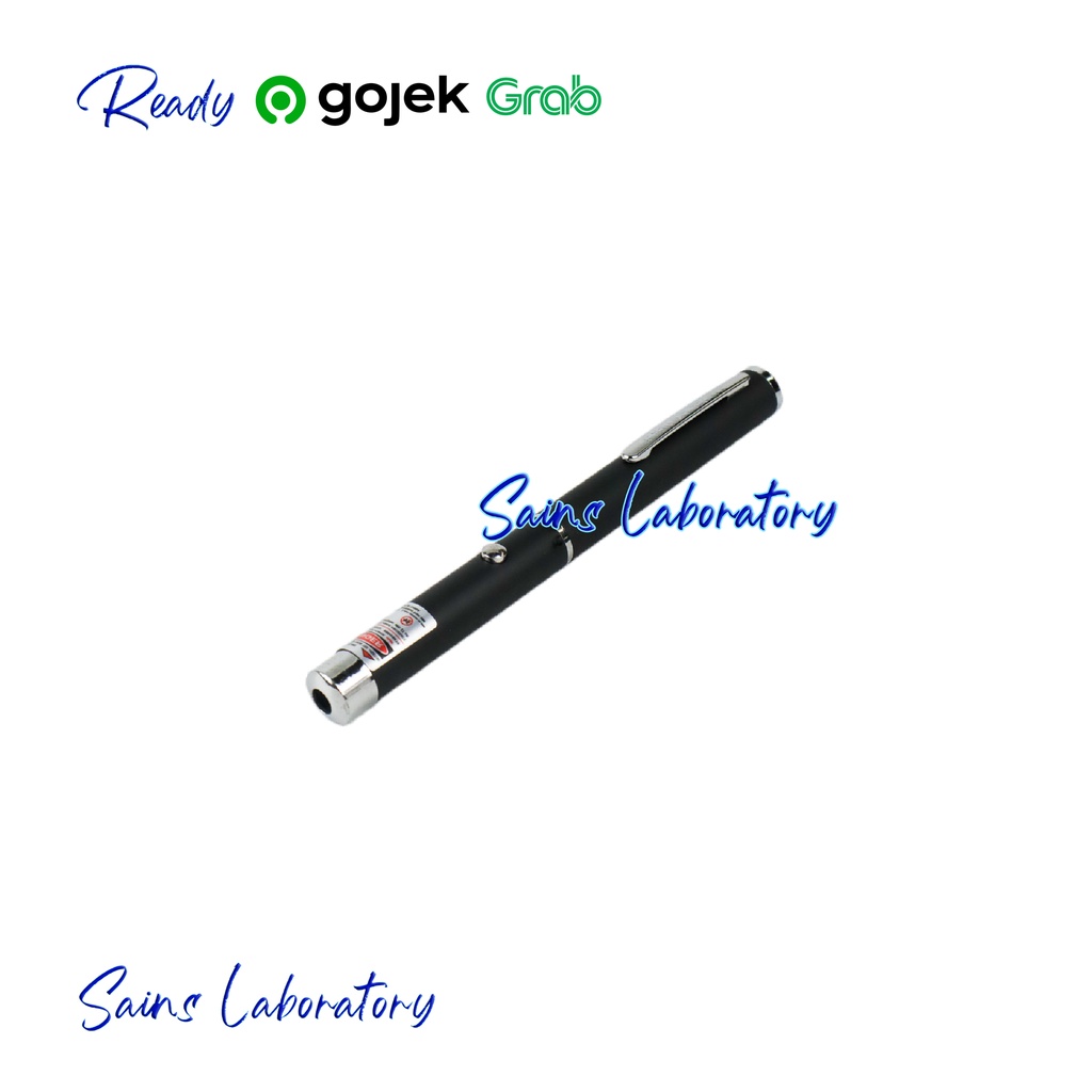 Jual Laser Pointer Pen Point Beam Red Laser Merah Laser Percobaan Optik ...