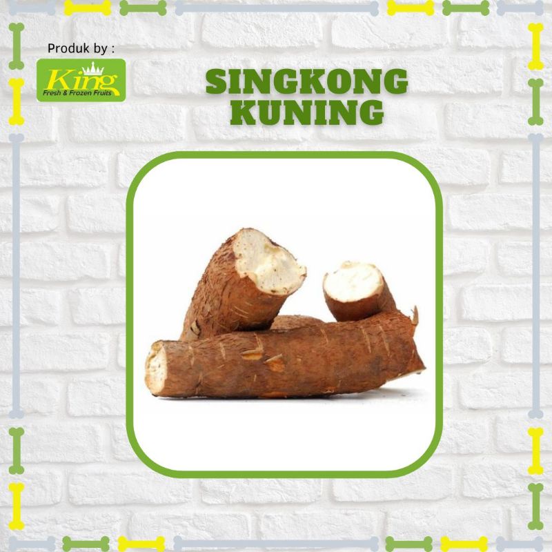 Jual Singkong kuning, singkong kuning segar, singkong kuning fresh ...