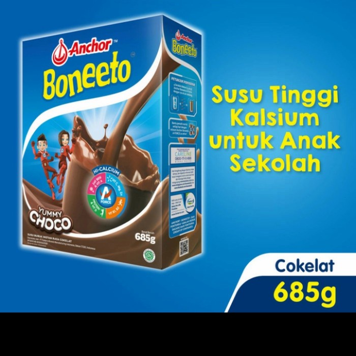 Jual [ COD ] boneeto coklat 700 gr susu boneto tinggi calsium | Shopee ...