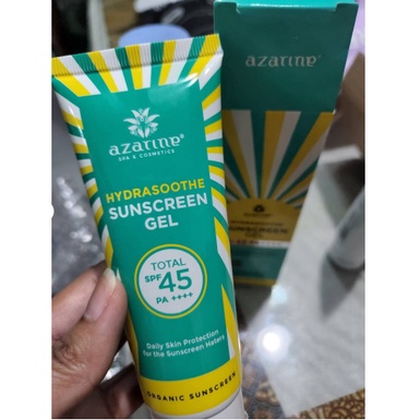 Jual AZARINE HYDRASOOTHE SUNSCREEN GEL SPF 45 PA++++ SUNSCREEN WAJAH ...