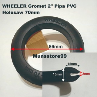 Jual Karet Gromet 2 Inch Pipa PVC Grommet Pipa PVC 2 Inch Filter Air ...
