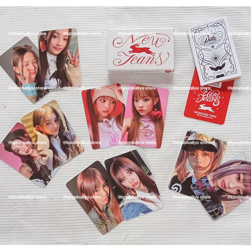 Jual (READY) OFFICIAL PHOTOCARD NEWJEANS WEVERSE ALBUM OMG C MINJI HANNI HAERIN HYEIN DANIELLE ...