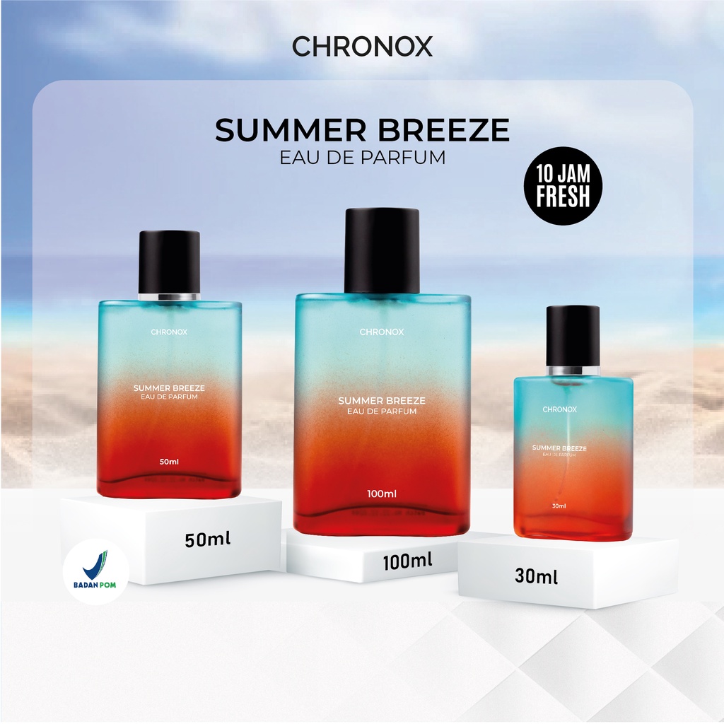 Jual Chronox - Parfum Unisex Tahan Lama - Summer Breeze Original Eau de Parfum | Shopee Indonesia