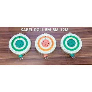 Jual Kabel roll/kabel box/Roll Kabel Matsui 5M 8M 12Meter | Shopee ...