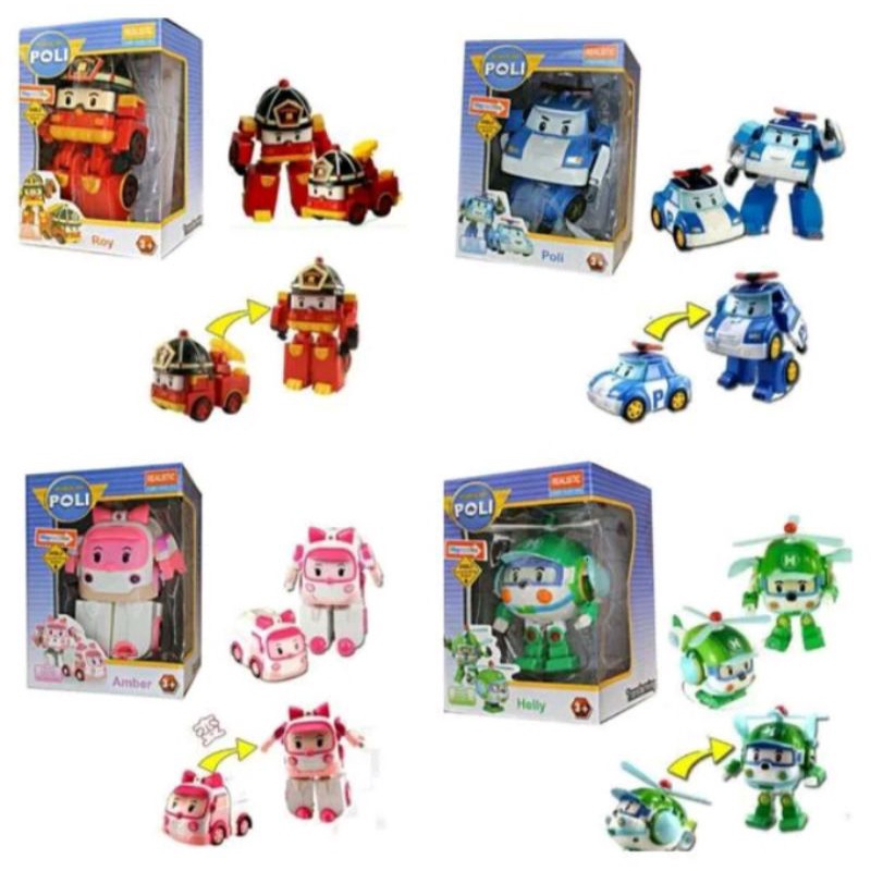 Jual Robo Car Poly Dus / Car Poly Dus / Robot Poly / Mainan Robot ...