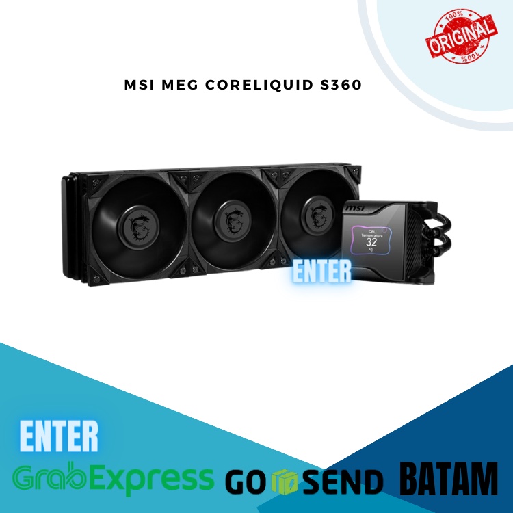 Jual MSI MEG CORELIQUID S360 - AiO LIQUID COOLING | Shopee Indonesia