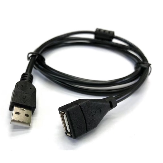 Jual KABEL USB MALE FEMALE 1.5M , 3 M , 5 M WARNA HITAM / PERPANJANGAN ...