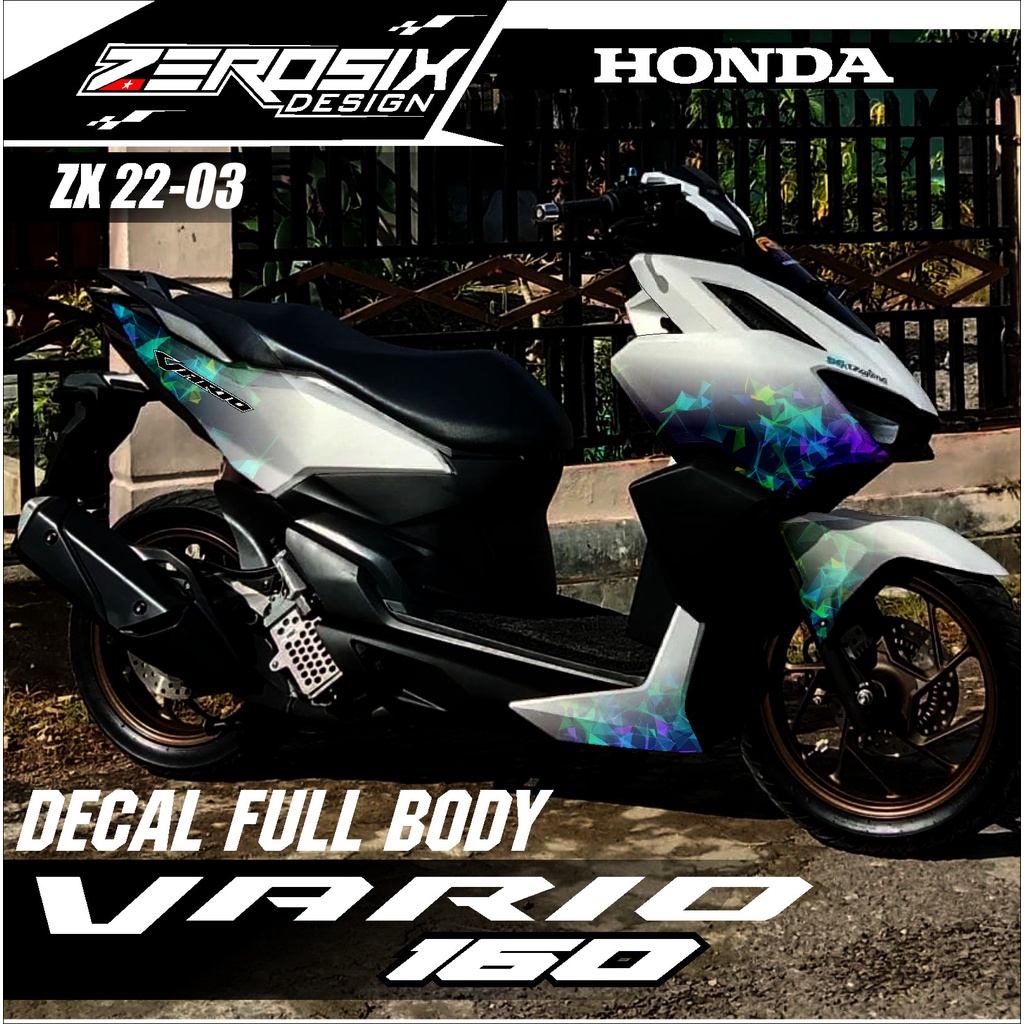 Jual Decal Sticker VARIO NEW 160 2022 Fullbody - Stiker ALL NEW VARIO ...