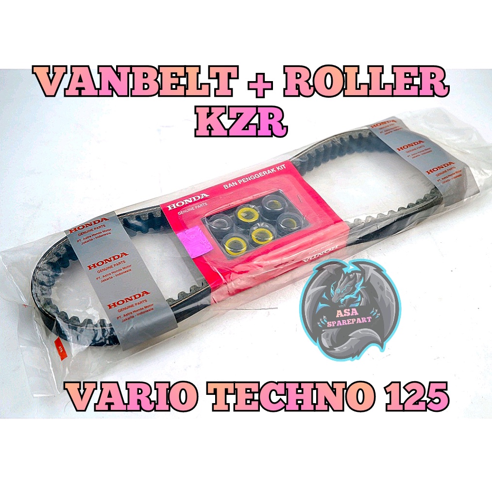 Jual Vanbelt + Roler Motor Honda VARIO 125 LAMA , VARIO 125 TECHNO FI ...