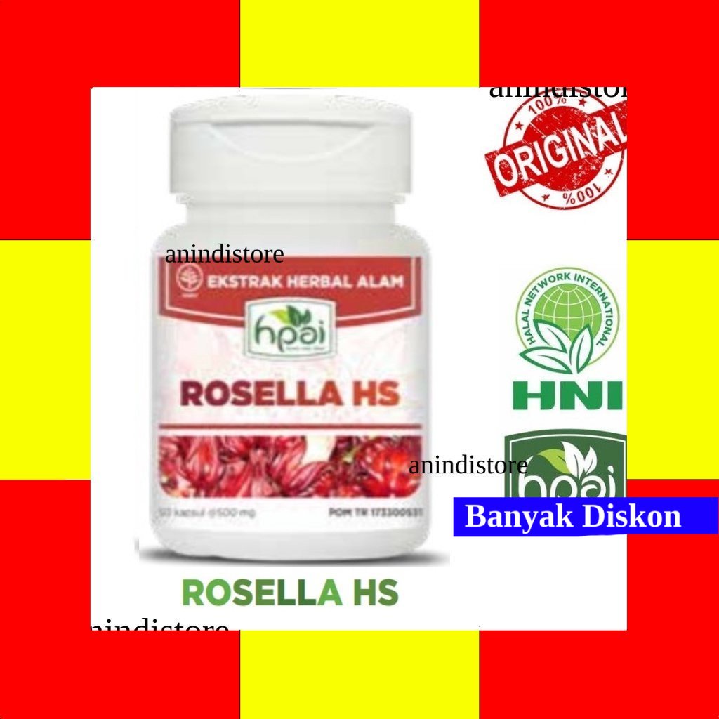 Jual ROSELLA HS - HNI HPAI ORIGINAL [AND01] | Shopee Indonesia