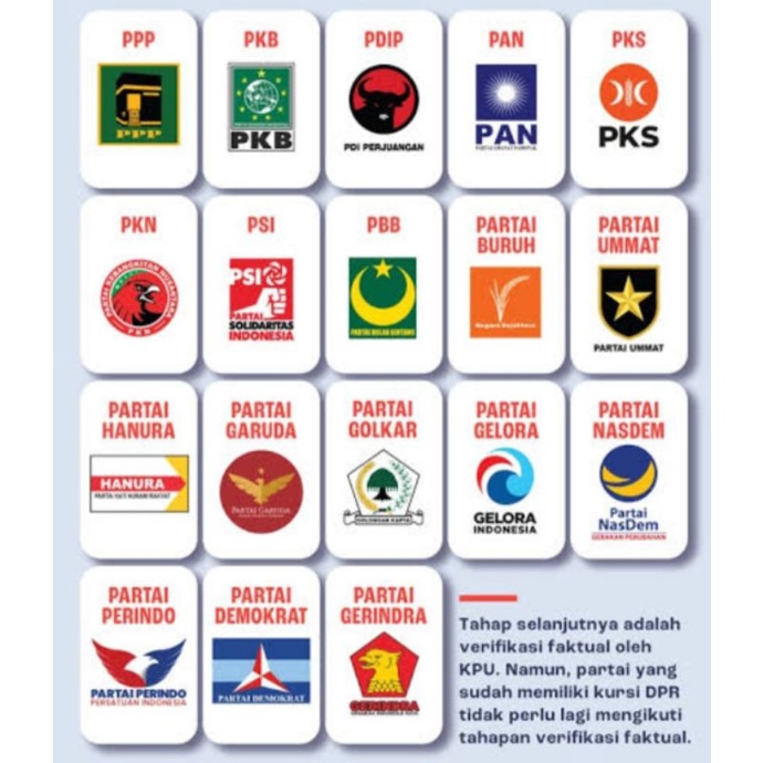 Jual BENDERA PARTAI STANDAR UKURAN KPU 100 X 150 | Shopee Indonesia