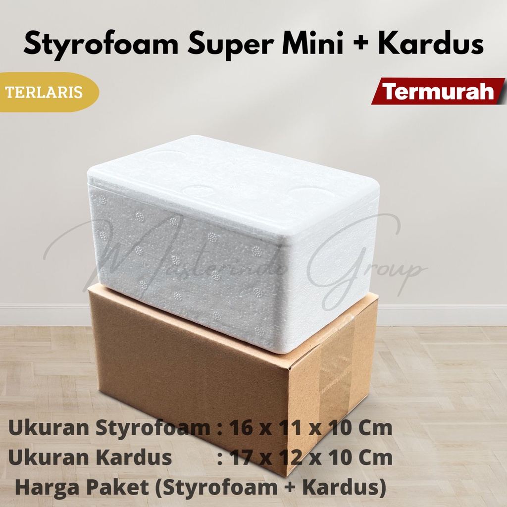 Jual Styrofoam Super Mini + Kardus | Shopee Indonesia