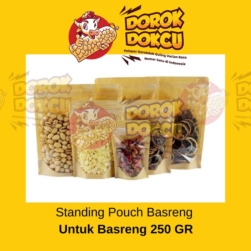 Jual Standing Pouch 250 GR (Khusus Basreng) | Shopee Indonesia