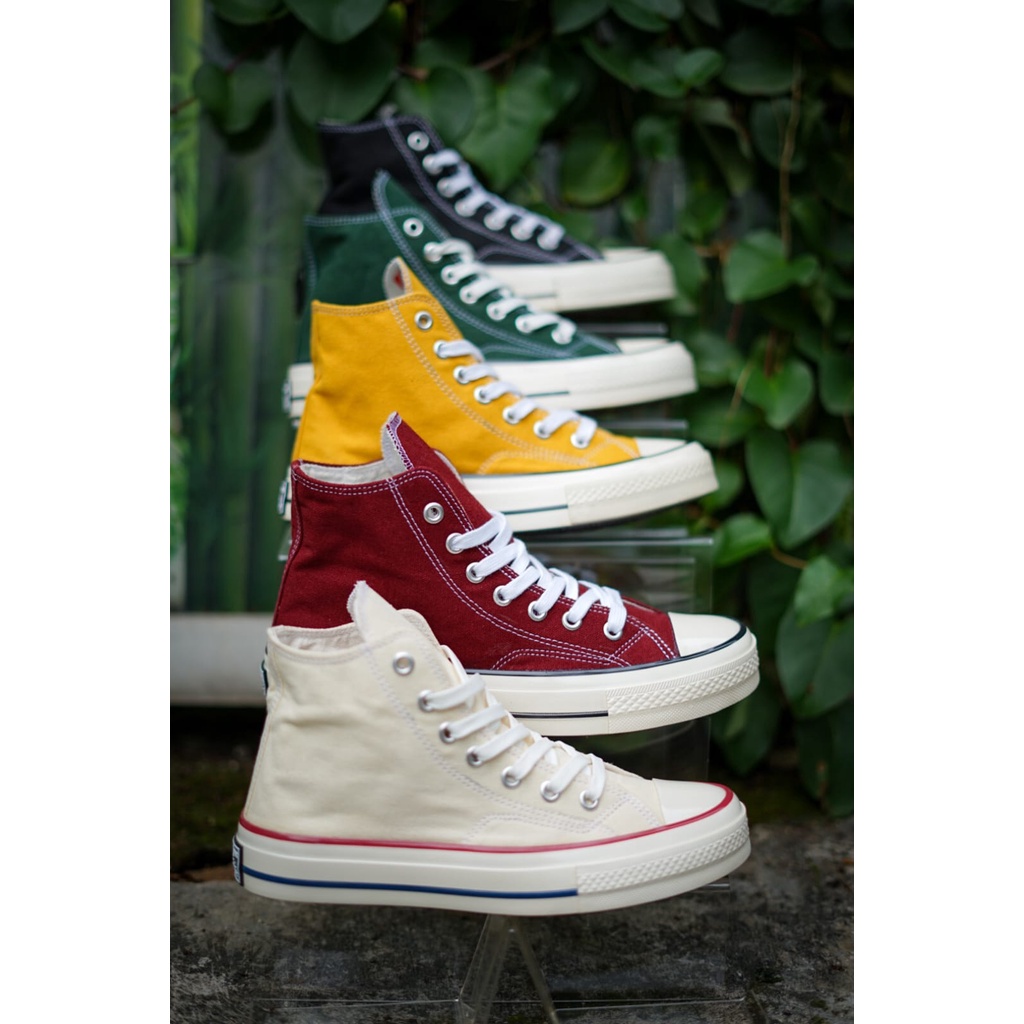 Jual Sepatu Sneakers Murah Kanvas Cons 70s High Top Sol Glossy All ...
