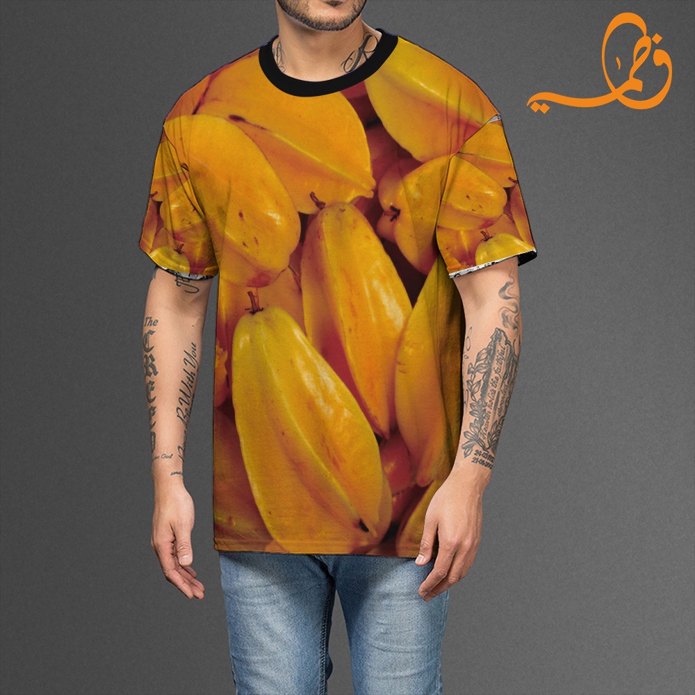 Jual baju kaos t shirt buah buahan manis kuning baju belimbing baju ...