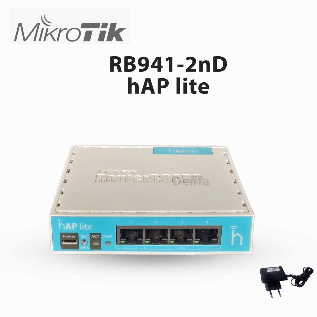 Jual Router Wifi Mikrotik Routerboard RB941-2ND hAP lite | Shopee Indonesia