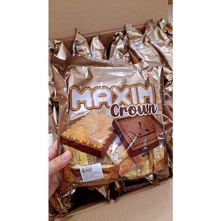 Jual Maxim Crown Biskuit Elvan | Shopee Indonesia