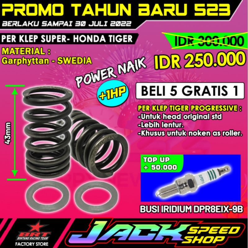 Jual PER KLEP BRT PROGRESIF TIGER MEGAPRO OLD PRIMUS GL100 CB100 GL PRO MAX GEN 2 GENERASI KEDUA ...