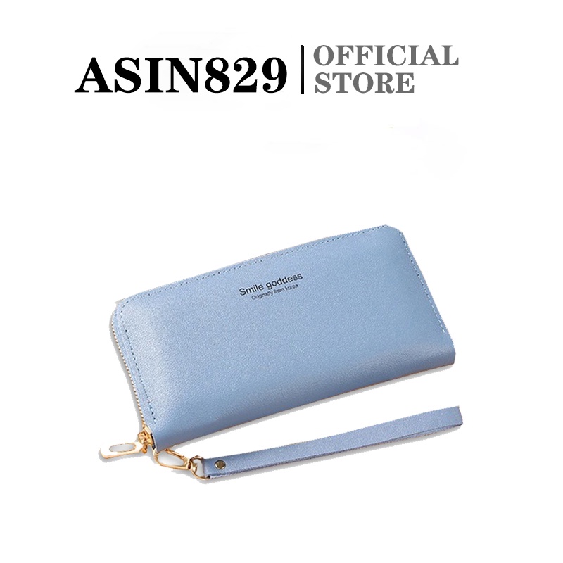 Jual ASIN829 DOMPET PANJANG DOMPET WANITA IMPORT C079-59 Dompet panjang premium kartu ritsleting ...