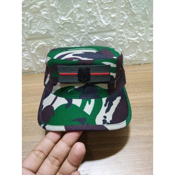 Jual TOPI PET PDL + PANGKAT MAYOR LIS MERAH | Shopee Indonesia