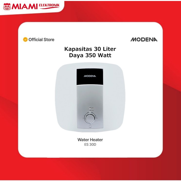 Jual Water Heater Listrik Modena ES30D / Pemanas Air Casella - ES 30D ...