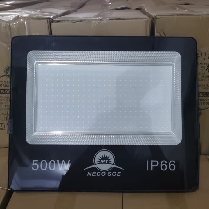Jual Lampu Sorot Led 500 Watt / Lampu Tembak LED 500W Flood LIght LED NECOSOE | Shopee Indonesia