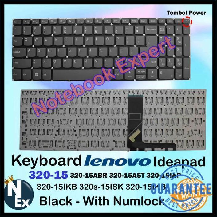 Jual Keyboard Lenovo IdeaPad 320-15 320-15ABR 320-15AST 320-15IAP 320 ...