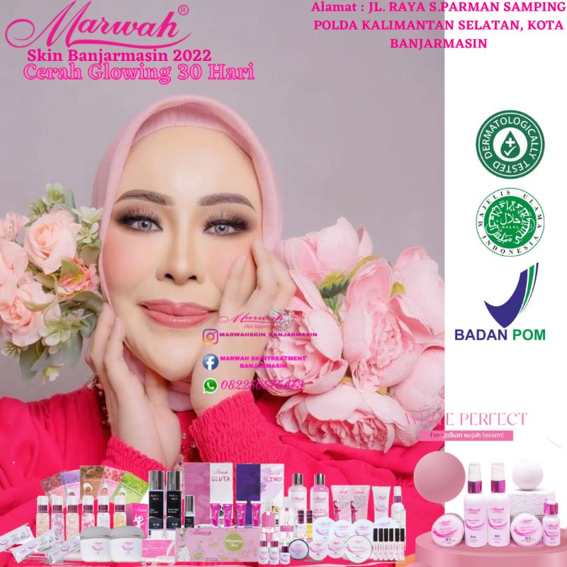 Jual MARWAH SKINCARE OFFICIAL STORE sunscreen dan night cream (ECER ...