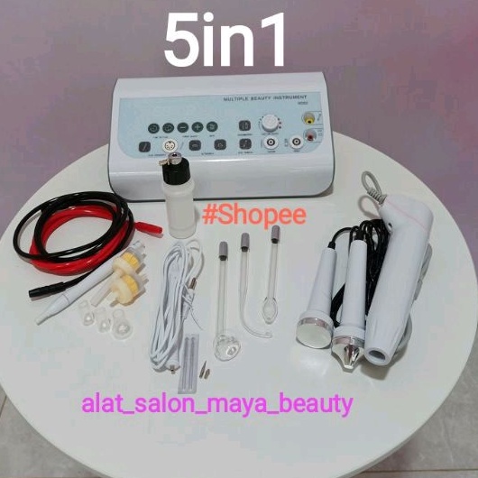 Jual Alat Facial 5in1 / Detox / Spray / Vacum Komedo / Hf / Couter ...