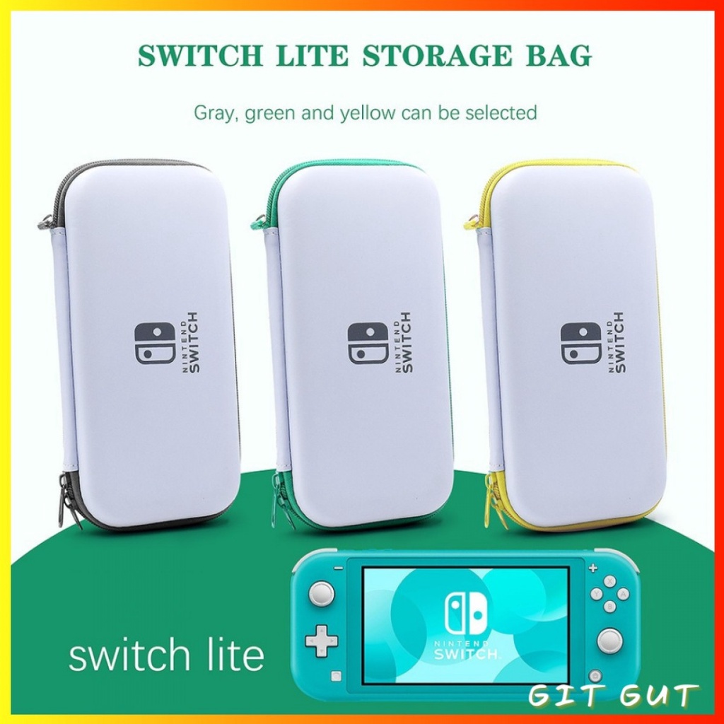 Jual Nintendo Switch Lite White Pouch Travel Case Bag Tas Storage ...