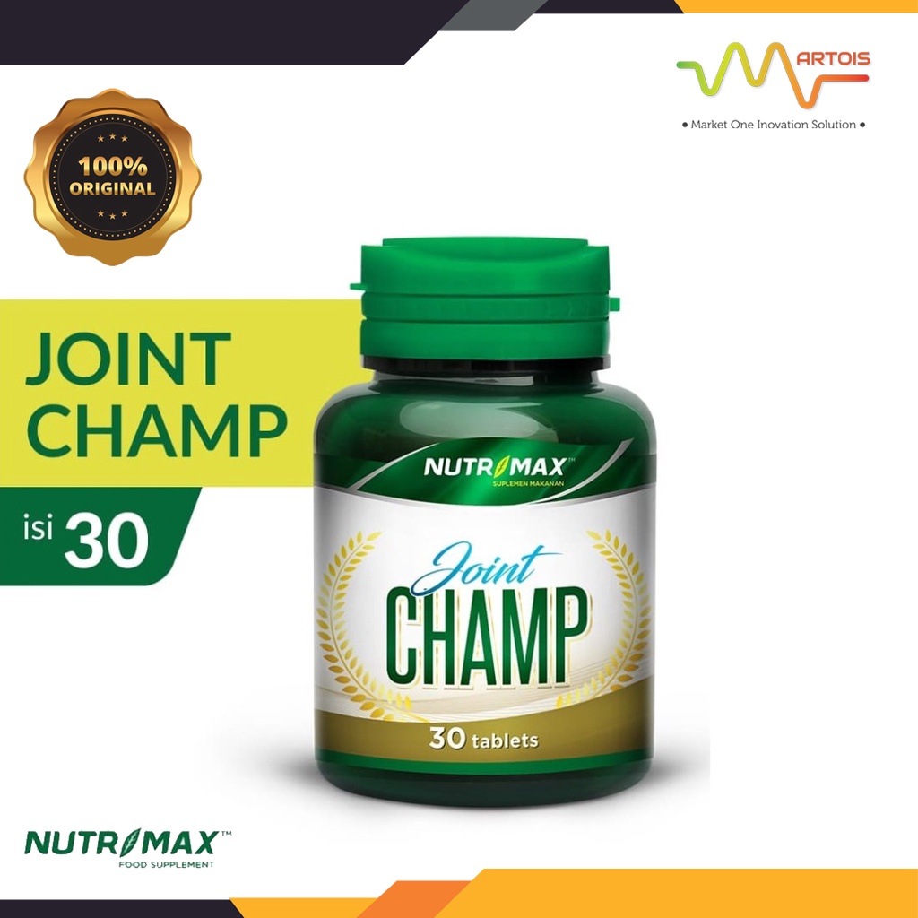 Jual Nutrimax Joint Champ isi 30 Tablet / Suplemen Persendian Tulang ...