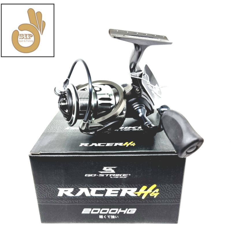Jual Reel Go Strike Versus Racer 2000/3000 HG Power Handle | Shopee ...