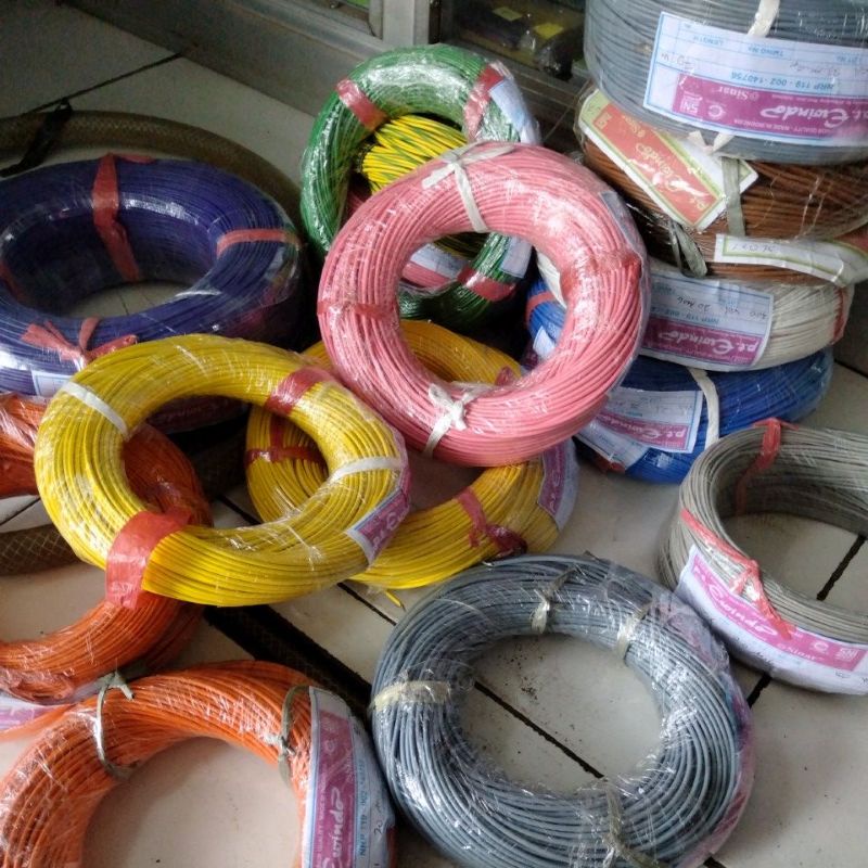Jual KABEL SERABUT TEMBAGA 0.75MM X 1M KABEL BODY MOBIL MOTOR KUALITAS ...