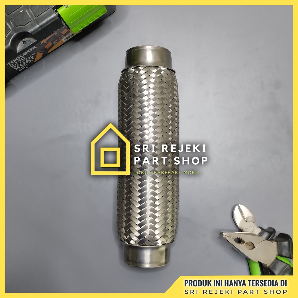 Jual Fleksibel Knalpot Model Panjang Isuzu Elf Ukuran 2 x 10 inch / 5 x ...