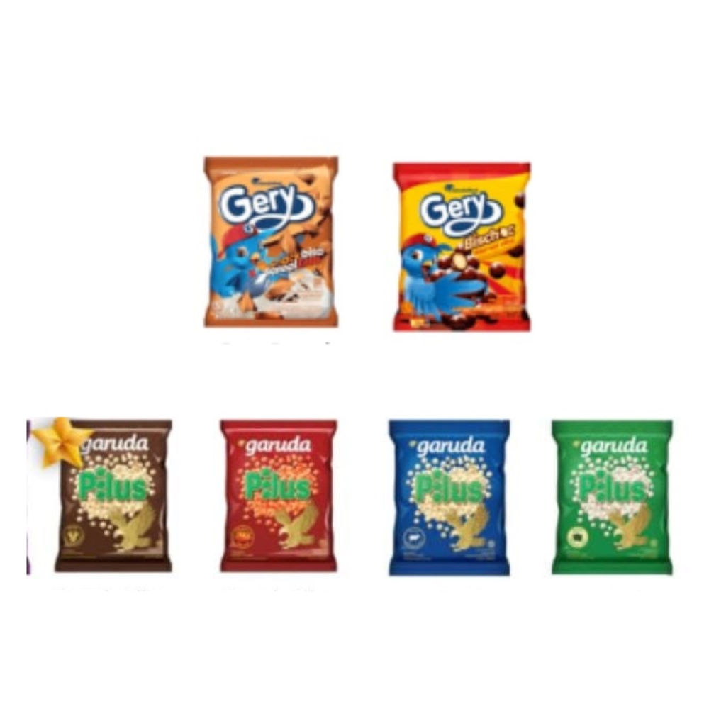 Jual GARUDA FOOD PILUS /GERY/ODONUTS/BISCHOC RENCENG KECIL ALL VARIAN ...