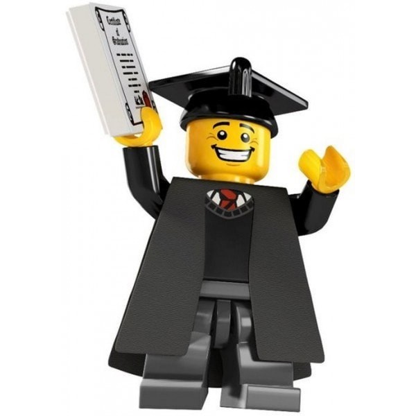 Jual City Graduate Student Minifig Minifigure Series 5 Brick | Shopee ...