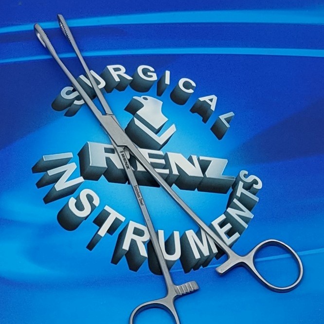 Jual Vencer Klem RENZ 25cm Sponge Forcep Renz 25 cm Foerster Oval Klem ...
