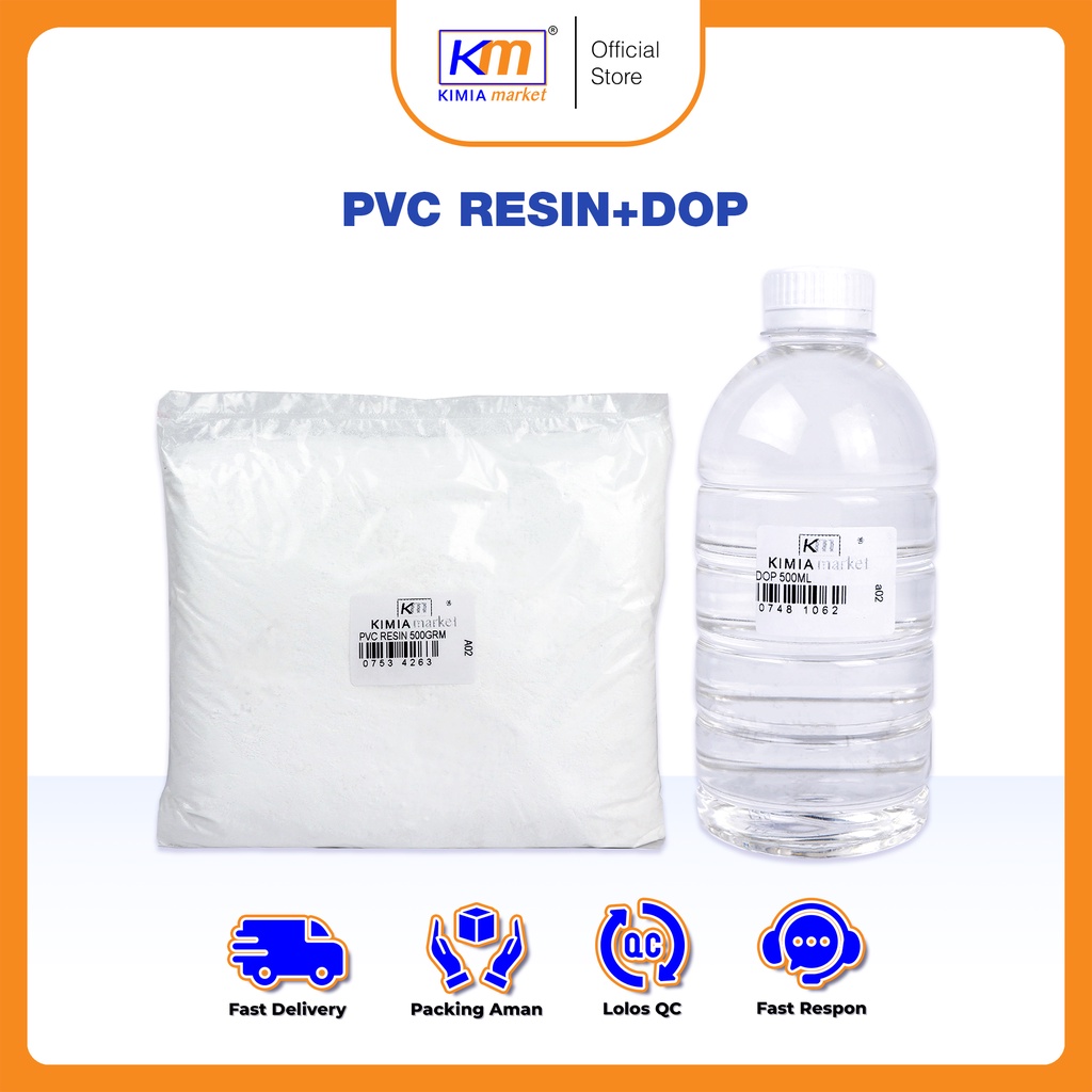 Jual Paket PVC + DOP Resin Lentur bahan Gantungan Kunci atau Aksesoris ...