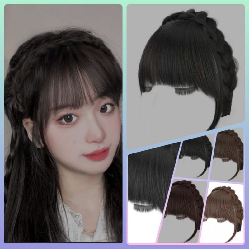 Jual BANDO WIG PONI PALSU BANDANA HAIR SINTETIS PONI PREMIUM KOREAN ...