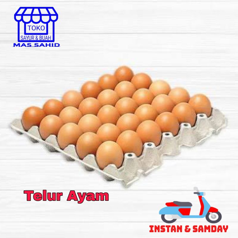 Jual Telur Ayam Negri Telor Murah Kirim instan/someday Garansi ...