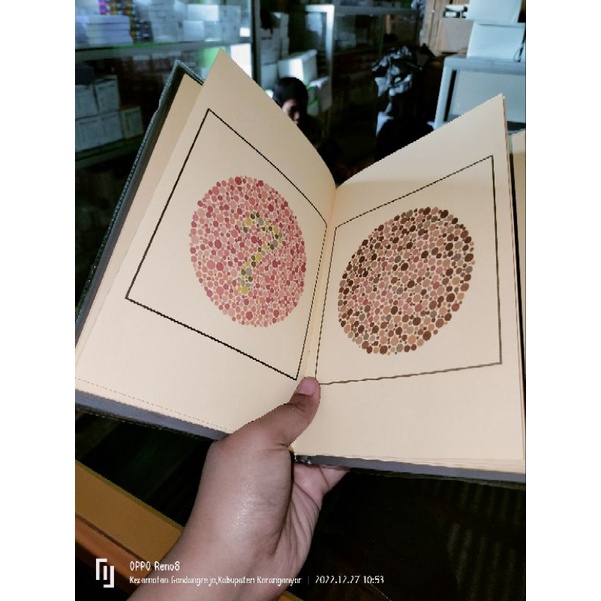 Jual Ishihara test / buku tes buta warna | Shopee Indonesia